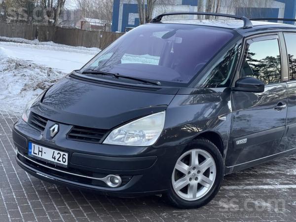 Grey Renault Espace 2009 in Jurmala, with an engine capacity of 2.00 L and mileage of 0 thousand km for 1990 €, photo 9 on AUTOMOTO.COM.LV