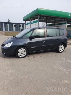 Grey Renault Espace 2009 in Ludza, with an engine capacity of 2.00 L and mileage of 285 thousand km for 2500 €, photo 4 on AUTOMOTO.COM.LV