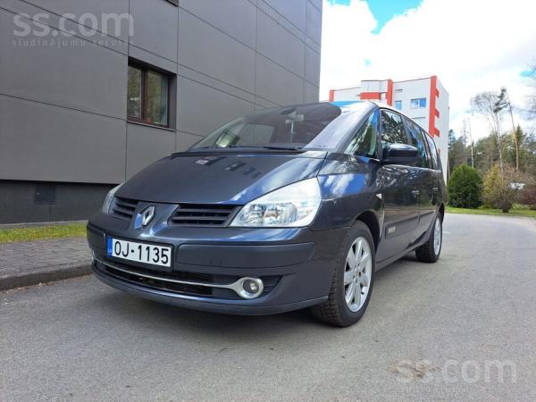 Grey Renault Espace 2010 in Ogre, with an engine capacity of 2.00 L and mileage of 254 thousand km for 3950 €, photo 1 on AUTOMOTO.COM.LV