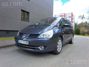 Grey Renault Espace 2010 in Ogre, with an engine capacity of 2.00 L and mileage of 254 thousand km for 3950 €, photo  on AUTOMOTO.COM.LV