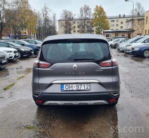 Grey Renault Espace 2015 in Jelgava, with an engine capacity of 1.60 L and mileage of 0 thousand km for 9690 €, photo 8 on AUTOMOTO.COM.LV