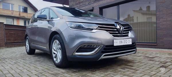 Grey Renault Espace 2015 in Kaunas, with an engine capacity of 1.60 L and mileage of 249 thousand km for 7900 €, photo 3 on AUTOMOTO.COM.LV
