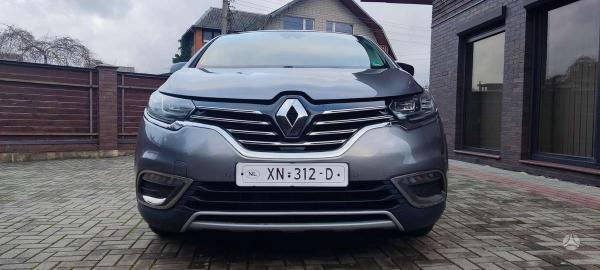 Grey Renault Espace 2015 in Kaunas, with an engine capacity of 1.60 L and mileage of 249 thousand km for 7900 €, photo 5 on AUTOMOTO.COM.LV
