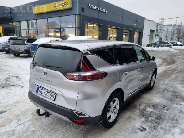 Pelēks Renault Espace 2015 Rīga, ar dzinēja tilpumu 1.50 L un nobraukumu 94 tūkst. km par 10300 €, foto 2 vietnē AUTOMOTO.COM.LV