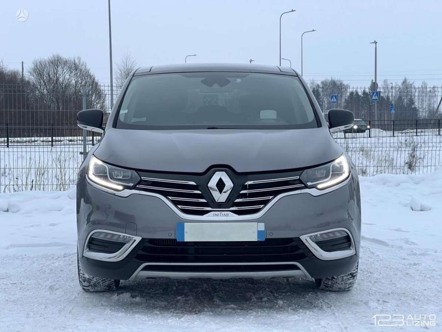 Grey Renault Espace 2015 in Taurage, with an engine capacity of 1.60 L and mileage of 195 thousand km for 9600 €, photo 3 on AUTOMOTO.COM.LV