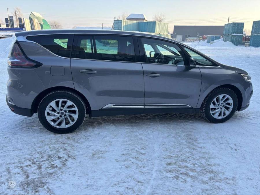 Pelēks Renault Espace 2015 Viļņa, ar dzinēja tilpumu 1.60 L un nobraukumu 279 tūkst. km par 7850 €, foto 6 vietnē AUTOMOTO.COM.LV