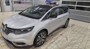 Grey Renault Espace 2015 in Vilnius, with an engine capacity of 1.60 L and mileage of 236 thousand km for 10200 €, photo 6 on AUTOMOTO.COM.LV