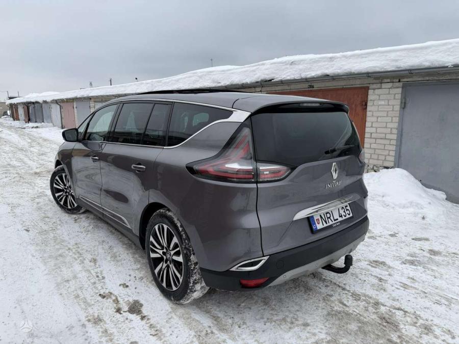 Grey Renault Espace 2015 in Kaunas, with an engine capacity of 1.60 L and mileage of 197 thousand km for 9900 €, photo 3 on AUTOMOTO.COM.LV
