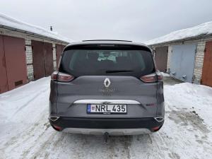 Grey Renault Espace 2015 in Kaunas, with an engine capacity of 1.60 L and mileage of 197 thousand km for 9900 €, photo 4 on AUTOMOTO.COM.LV