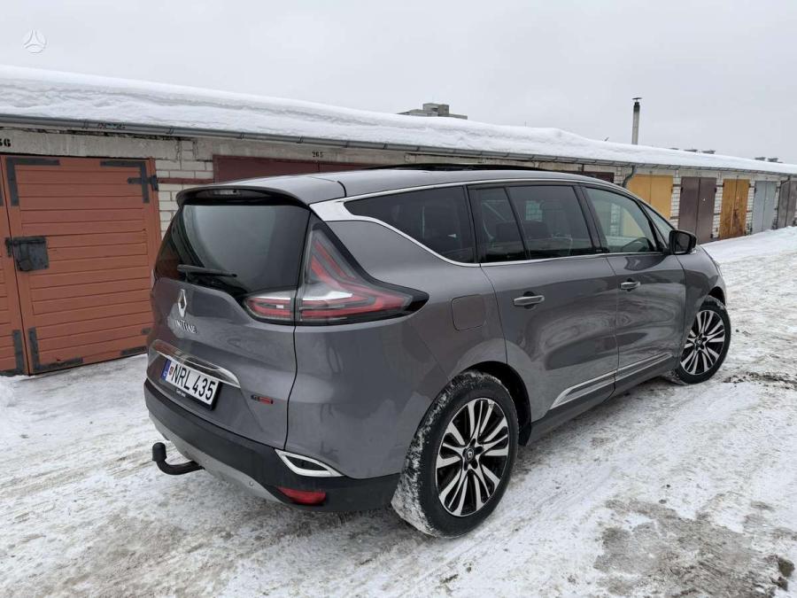 Grey Renault Espace 2015 in Kaunas, with an engine capacity of 1.60 L and mileage of 197 thousand km for 9900 €, photo 5 on AUTOMOTO.COM.LV