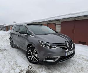 Grey Renault Espace 2015 in Kaunas, with an engine capacity of 1.60 L and mileage of 197 thousand km for 9900 €, photo 7 on AUTOMOTO.COM.LV