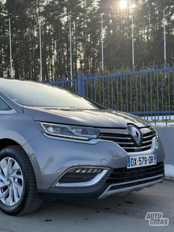 Grey Renault Espace 2015 in Vilnius, with an engine capacity of 1.60 L and mileage of 280 thousand km for 8500 €, photo 8 on AUTOMOTO.COM.LV