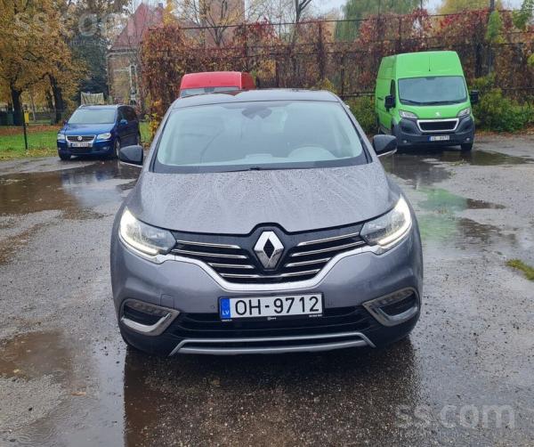 Pelēks Renault Espace 2015 Jelgava, ar dzinēja tilpumu 1.60 L un nobraukumu 0 tūkst. km par 8900 €, foto 1 vietnē AUTOMOTO.COM.LV