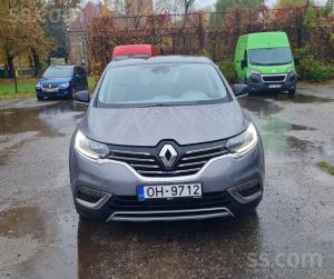 Grey Renault Espace 2015 in Jelgava, with an engine capacity of 1.60 L and mileage of 0 thousand km for 8900 €, photo  on AUTOMOTO.COM.LV
