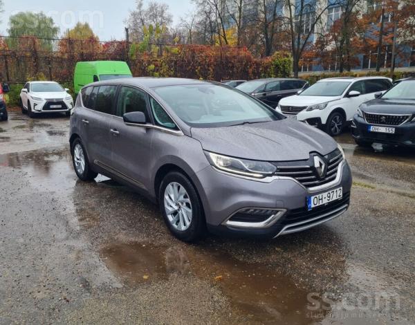 Pelēks Renault Espace 2015 Jelgava, ar dzinēja tilpumu 1.60 L un nobraukumu 0 tūkst. km par 8900 €, foto 4 vietnē AUTOMOTO.COM.LV