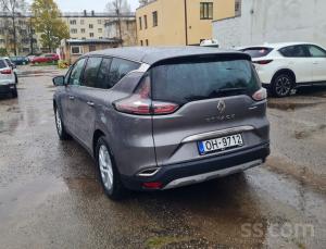 Grey Renault Espace 2015 in Jelgava, with an engine capacity of 1.60 L and mileage of 0 thousand km for 8900 €, photo 8 on AUTOMOTO.COM.LV