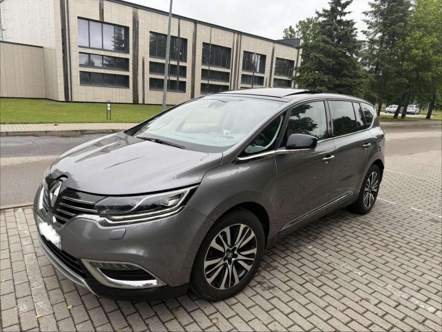 Grey Renault Espace 2015 in Taurage, with an engine capacity of 1.60 L and mileage of 245 thousand km for 8500 €, photo 4 on AUTOMOTO.COM.LV