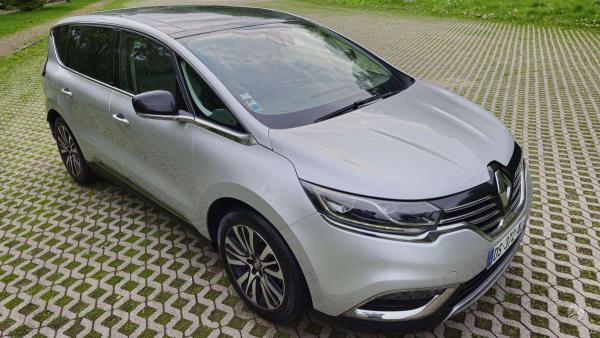 Grey Renault Espace 2015 in Vilnius, with an engine capacity of 1.60 L and mileage of 244 thousand km for 9900 €, photo 2 on AUTOMOTO.COM.LV