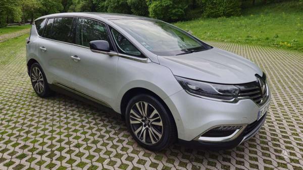 Grey Renault Espace 2015 in Vilnius, with an engine capacity of 1.60 L and mileage of 244 thousand km for 9900 €, photo 4 on AUTOMOTO.COM.LV