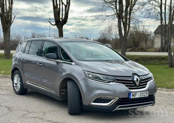 Pelēks Renault Espace 2015 Saldus, ar dzinēja tilpumu 1.60 L un nobraukumu 345 tūkst. km par 8200 €, foto 2 vietnē AUTOMOTO.COM.LV