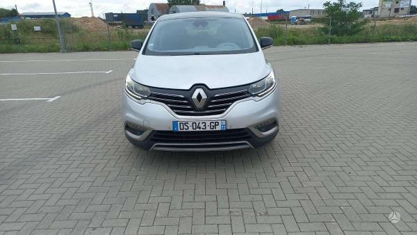Pelēks Renault Espace 2015 Tauragė, ar dzinēja tilpumu 1.60 L un nobraukumu 216 tūkst. km par 6000 €, foto 2 vietnē AUTOMOTO.COM.LV