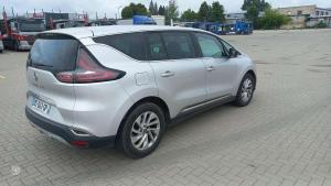 Pelēks Renault Espace 2015 Tauragė, ar dzinēja tilpumu 1.60 L un nobraukumu 216 tūkst. km par 6000 €, foto 5 vietnē AUTOMOTO.COM.LV