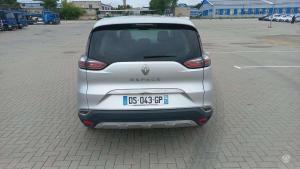 Pelēks Renault Espace 2015 Tauragė, ar dzinēja tilpumu 1.60 L un nobraukumu 216 tūkst. km par 6000 €, foto 6 vietnē AUTOMOTO.COM.LV