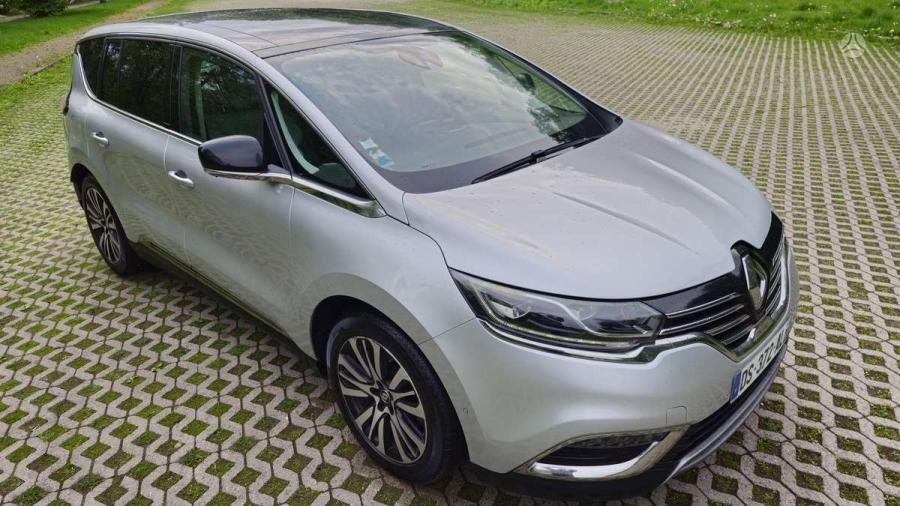 Pelēks Renault Espace 2015 Viļņa, ar dzinēja tilpumu 1.60 L un nobraukumu 244 tūkst. km par 9800 €, foto 12 vietnē AUTOMOTO.COM.LV