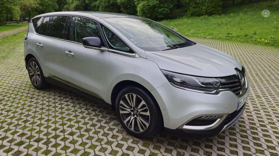 Pelēks Renault Espace 2015 Viļņa, ar dzinēja tilpumu 1.60 L un nobraukumu 244 tūkst. km par 9800 €, foto 13 vietnē AUTOMOTO.COM.LV