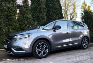 Pelēks Renault Espace 2015 Rīga, ar dzinēja tilpumu 1.60 L un nobraukumu 242 tūkst. km par 9300 €, foto  vietnē AUTOMOTO.COM.LV