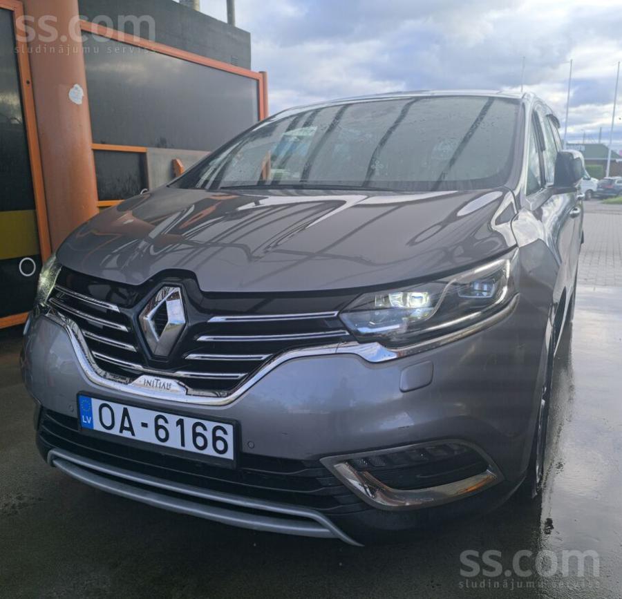 Pelēks Renault Espace 2015 Rīga, ar dzinēja tilpumu 1.60 L un nobraukumu 242 tūkst. km par 9300 €, foto 3 vietnē AUTOMOTO.COM.LV
