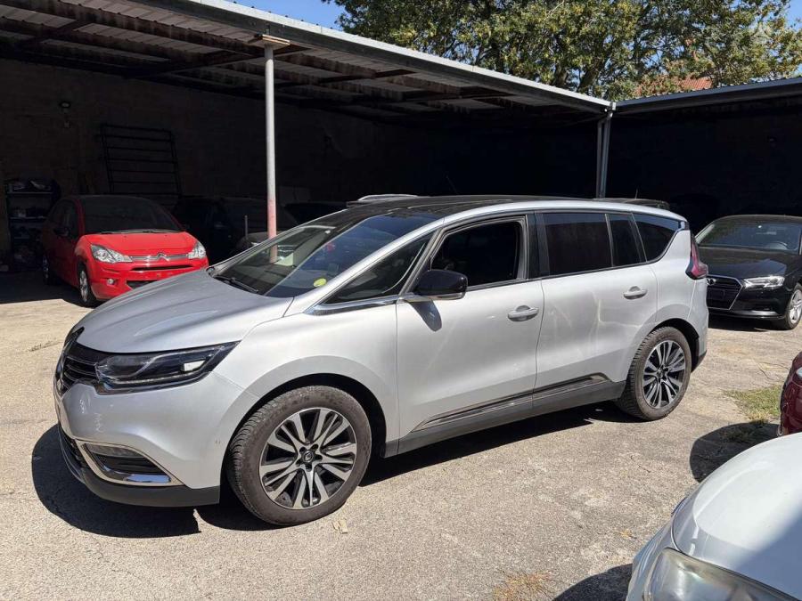Pelēks Renault Espace 2015 Ukmergė, ar dzinēja tilpumu 1.60 L un nobraukumu 203 tūkst. km par 5150 €, foto 1 vietnē AUTOMOTO.COM.LV