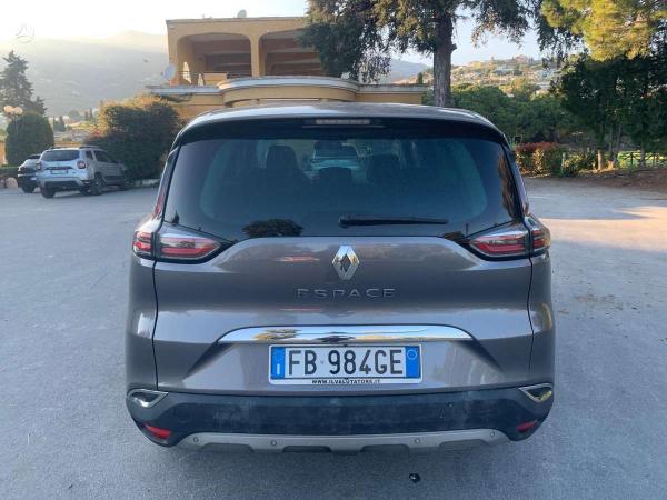 Grey Renault Espace 2015 in Kaunas, with an engine capacity of 1.60 L and mileage of 280 thousand km for 6899 €, photo 3 on AUTOMOTO.COM.LV