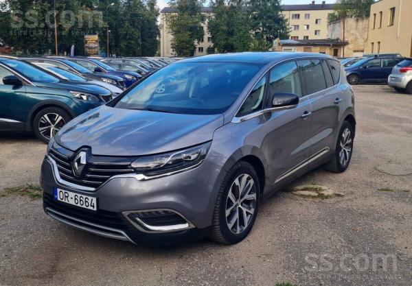 Pelēks Renault Espace 2015 Jelgava, ar dzinēja tilpumu 1.60 L un nobraukumu 0 tūkst. km par 8900 €, foto 5 vietnē AUTOMOTO.COM.LV