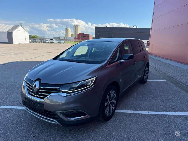 Pelēks Renault Espace 2015 Kauņa, ar dzinēja tilpumu 1.60 L un nobraukumu 280 tūkst. km par 6700 €, foto 4 vietnē AUTOMOTO.COM.LV