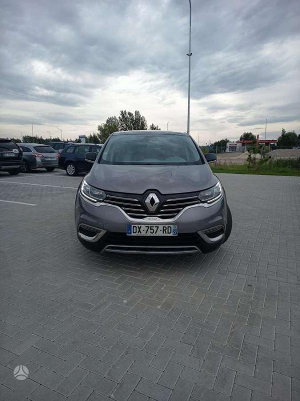Pelēks Renault Espace 2015 Tauragė, ar dzinēja tilpumu 1.60 L un nobraukumu 244 tūkst. km par 7000 €, foto 3 vietnē AUTOMOTO.COM.LV