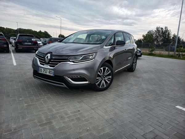 Pelēks Renault Espace 2015 Tauragė, ar dzinēja tilpumu 1.60 L un nobraukumu 244 tūkst. km par 7000 €, foto 8 vietnē AUTOMOTO.COM.LV