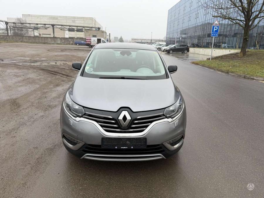 Pelēks Renault Espace 2016 Panevēža, ar dzinēja tilpumu 1.60 L un nobraukumu 269 tūkst. km par 8250 €, foto 4 vietnē AUTOMOTO.COM.LV