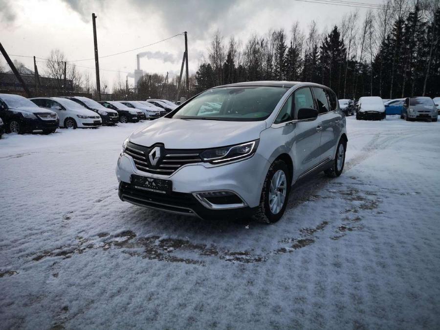 Pelēks Renault Espace 2016 Radviliškis, ar dzinēja tilpumu 1.62 L un nobraukumu 125 tūkst. km par 12200 €, foto 1 vietnē AUTOMOTO.COM.LV
