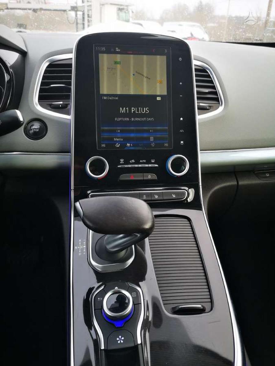 Pelēks Renault Espace 2016 Radviliškis, ar dzinēja tilpumu 1.62 L un nobraukumu 125 tūkst. km par 12200 €, foto 8 vietnē AUTOMOTO.COM.LV