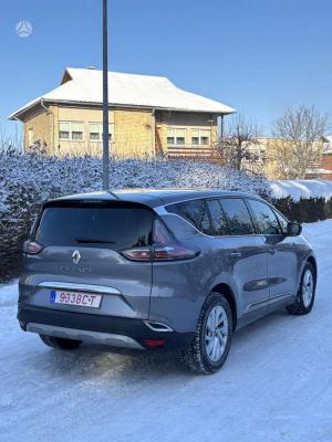 Pelēks Renault Espace 2016 Druskininkai, ar dzinēja tilpumu 1.60 L un nobraukumu 263 tūkst. km par 8999 €, foto 4 vietnē AUTOMOTO.COM.LV