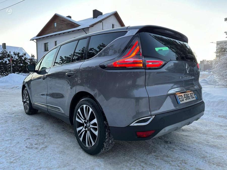 Серый Рено Эспейс 2016 в Вильнюс, объемом двигателя 1.60 л и пробегом 190 тыс. км за 12350 €, фото 5 на AUTOMOTO.COM.LV