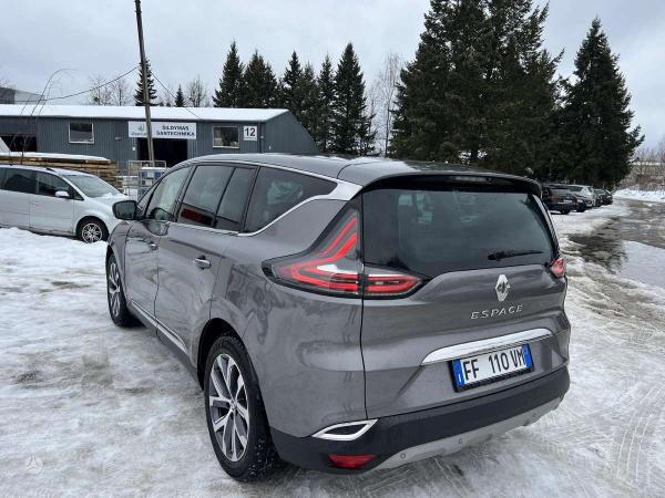 Grey Renault Espace 2016 in Kaunas, with an engine capacity of 1.60 L and mileage of 230 thousand km for 10450 €, photo 3 on AUTOMOTO.COM.LV