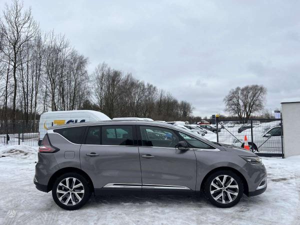 Grey Renault Espace 2016 in Kaunas, with an engine capacity of 1.60 L and mileage of 230 thousand km for 10450 €, photo 5 on AUTOMOTO.COM.LV
