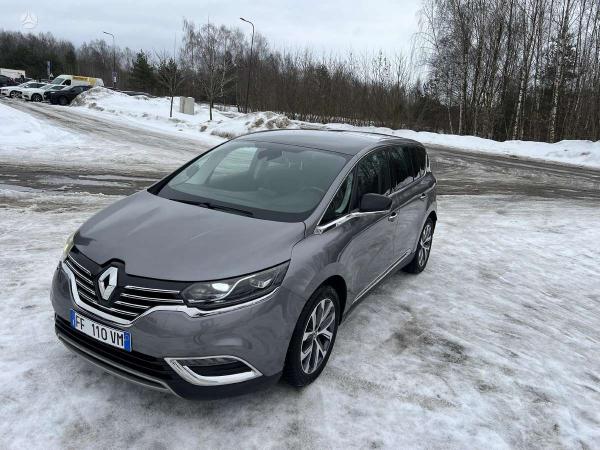 Pelēks Renault Espace 2016 Kauņa, ar dzinēja tilpumu 1.60 L un nobraukumu 230 tūkst. km par 10450 €, foto 10 vietnē AUTOMOTO.COM.LV