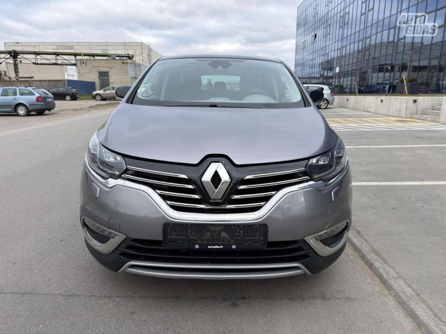 Grey Renault Espace 2016 in Kaunas, with an engine capacity of 1.60 L and mileage of 269 thousand km for 8250 €, photo 6 on AUTOMOTO.COM.LV