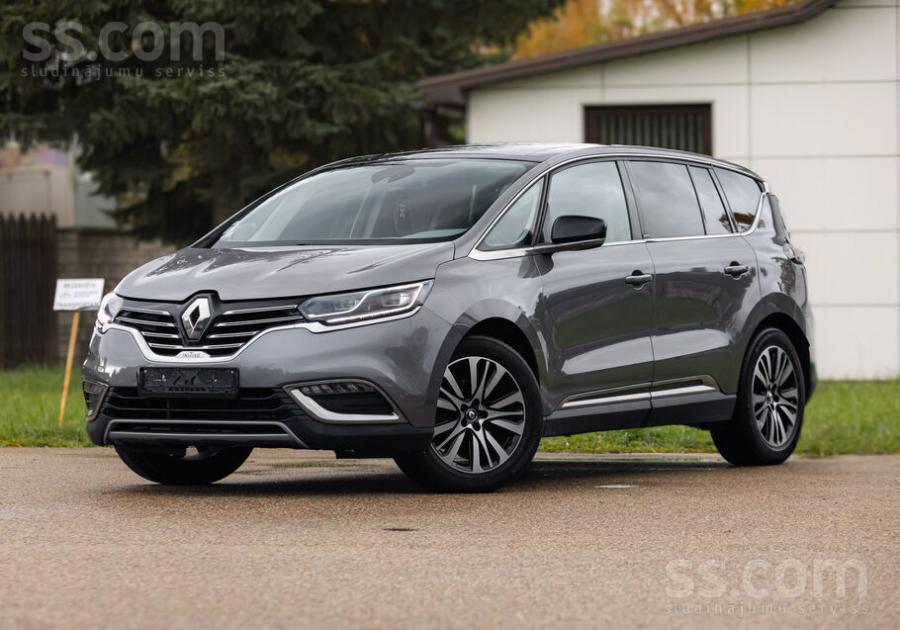 Pelēks Renault Espace 2016 Rīga, ar dzinēja tilpumu 1.60 L un nobraukumu 178 tūkst. km par 11600 €, foto 4 vietnē AUTOMOTO.COM.LV
