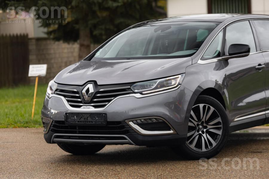 Pelēks Renault Espace 2016 Rīga, ar dzinēja tilpumu 1.60 L un nobraukumu 178 tūkst. km par 11600 €, foto 8 vietnē AUTOMOTO.COM.LV