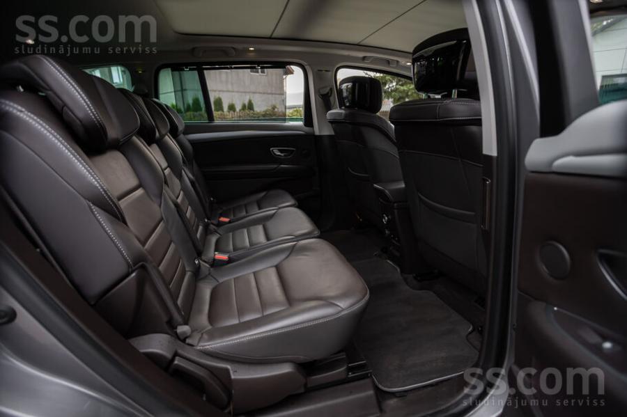 Pelēks Renault Espace 2016 Rīga, ar dzinēja tilpumu 1.60 L un nobraukumu 178 tūkst. km par 11600 €, foto 26 vietnē AUTOMOTO.COM.LV
