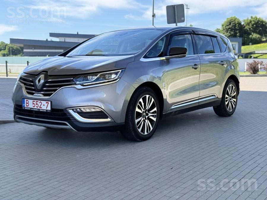 Pelēks Renault Espace 2016 Rēzekne, ar dzinēja tilpumu 1.60 L un nobraukumu 330 tūkst. km par 8990 €, foto 3 vietnē AUTOMOTO.COM.LV